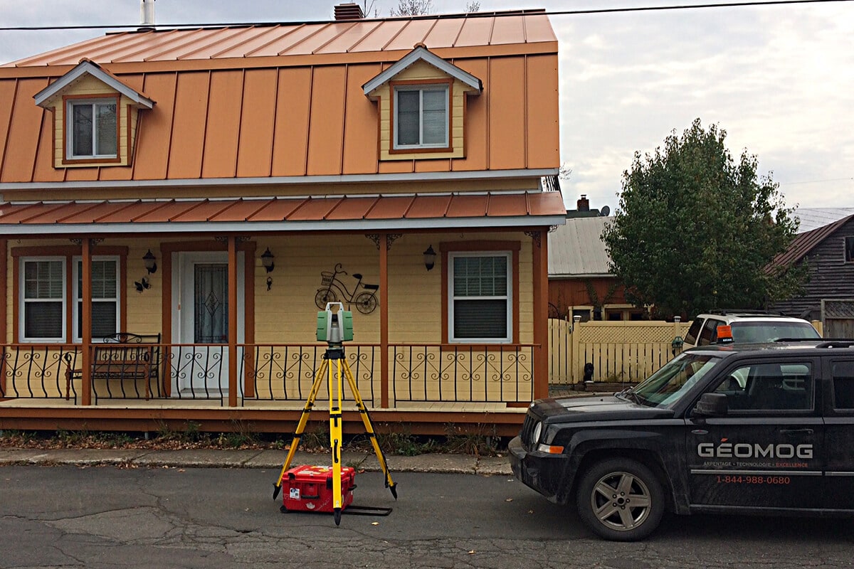 Relevé Topo Rue Résid Verchères | Géomog